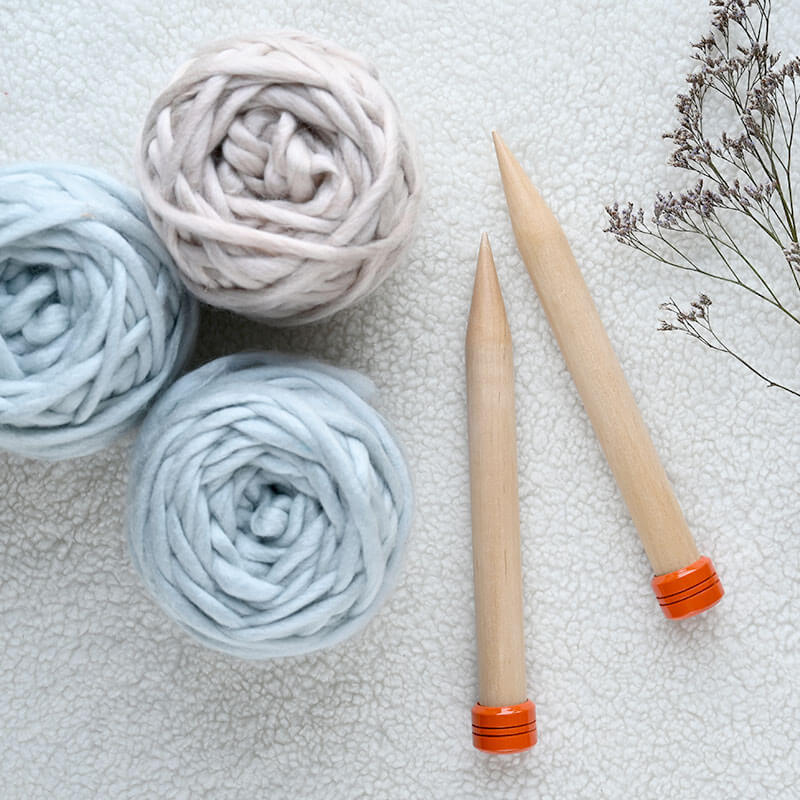 Jumbo Single Pointed Knitting Needles | KnitPro