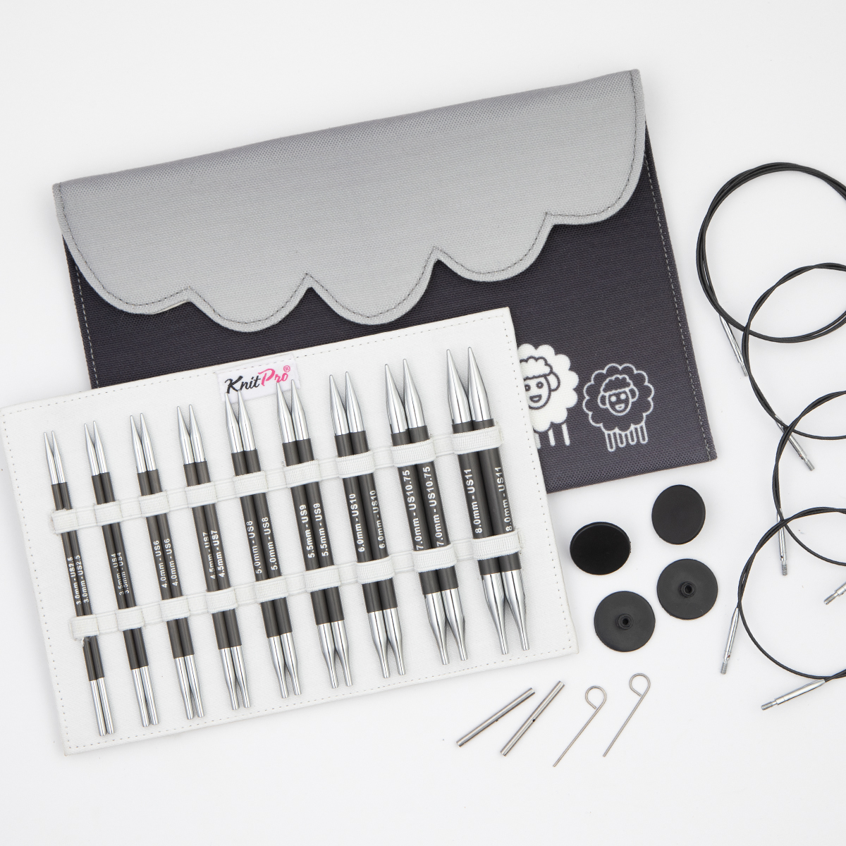 Karbonz Normal Interchangeable Needle Sets |KnitPro