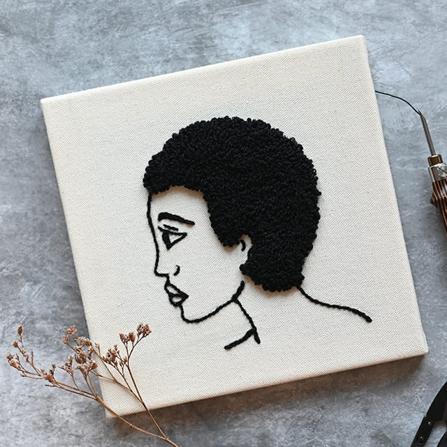 Wooden Punch Needle Square Frames | KnitPro